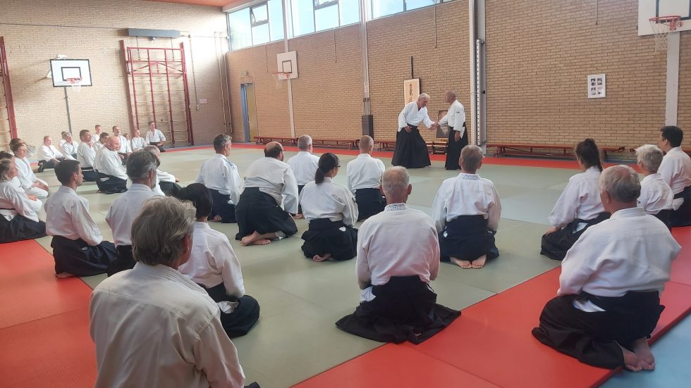 De stage van Yamashima sensei | Aikido Stichting Delft